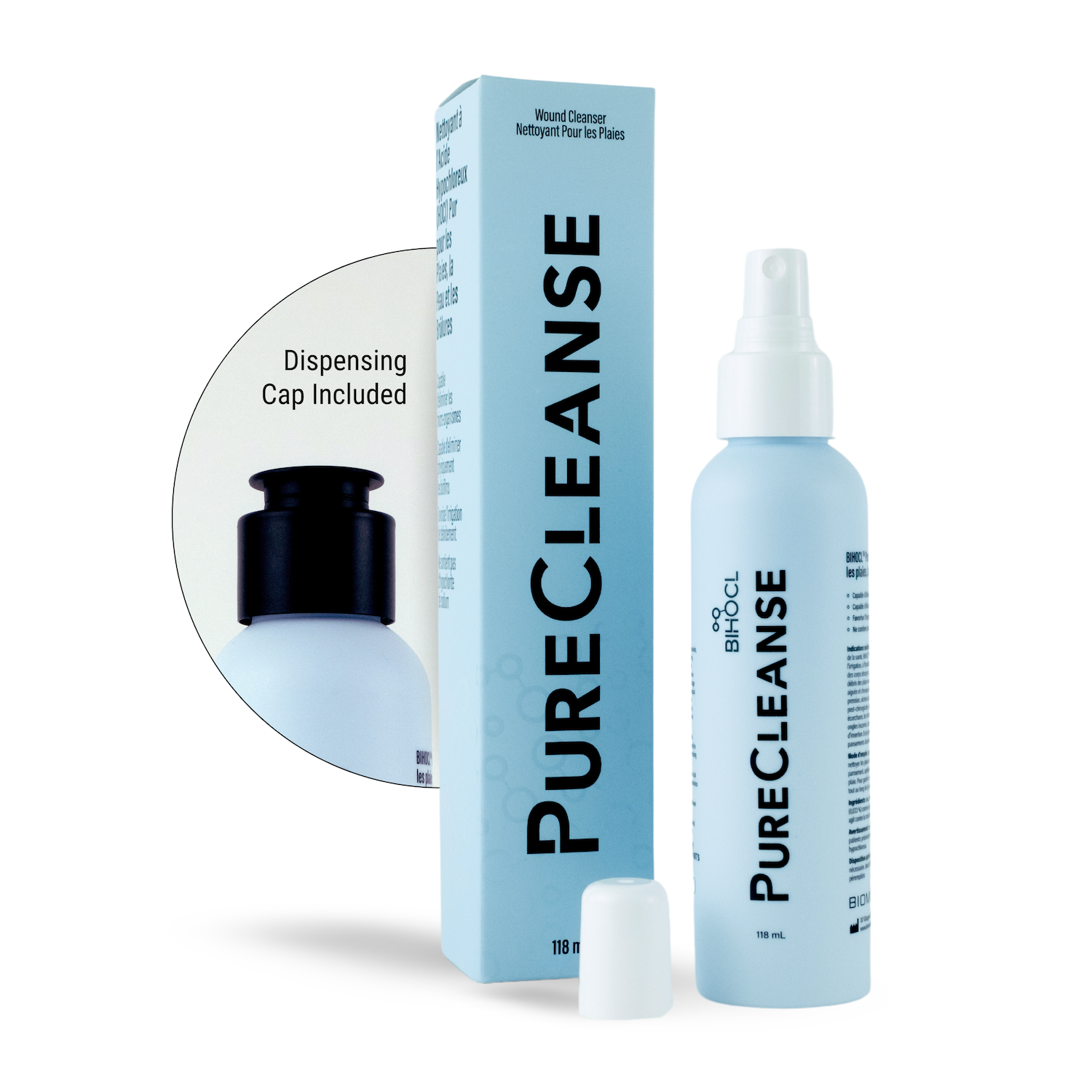 PureCleanse™ – Safe, Effective Antimicrobial Wound Cleanser | Biomiq