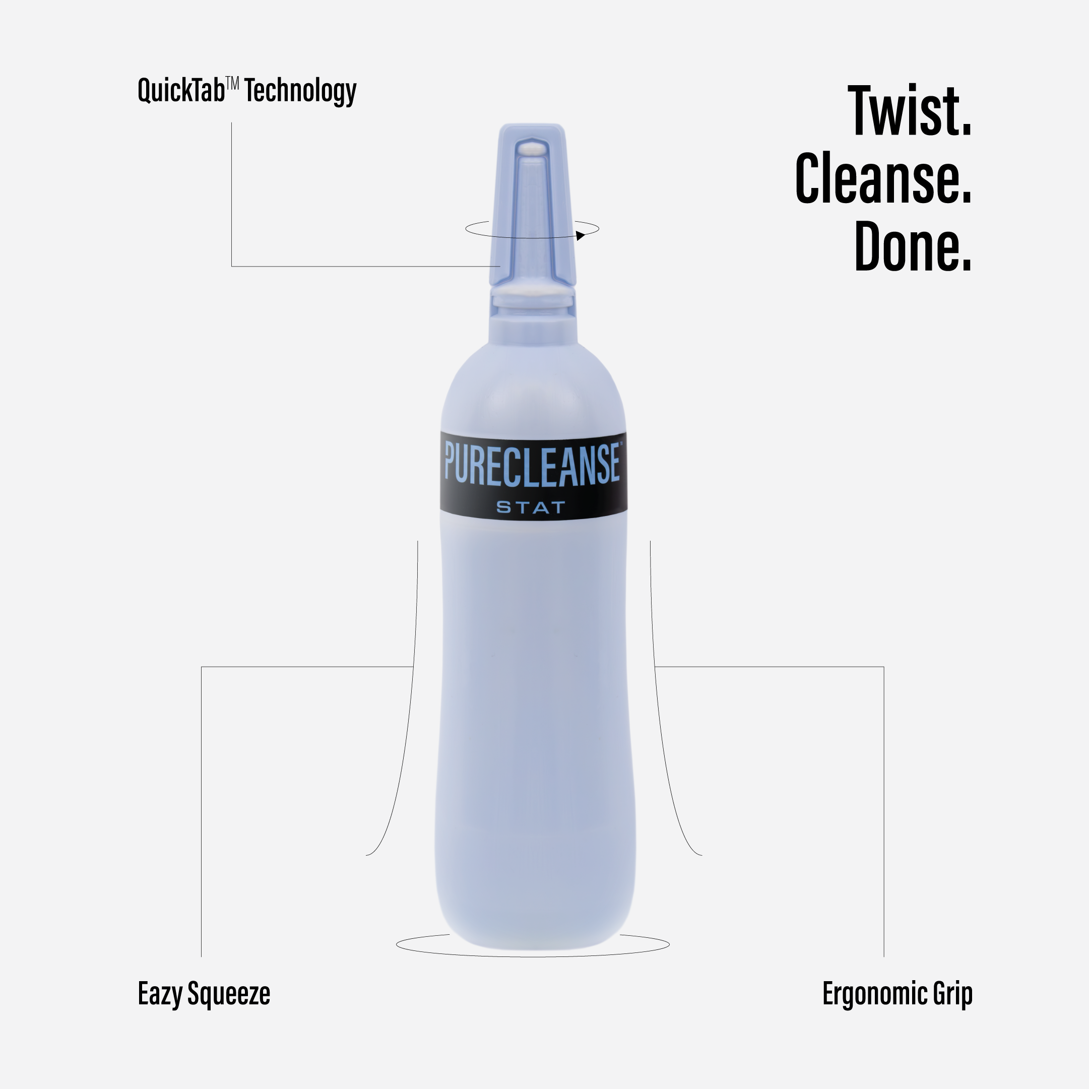 PureCleanse™ STAT Antimicrobial Wound Lavage System — Biomiq