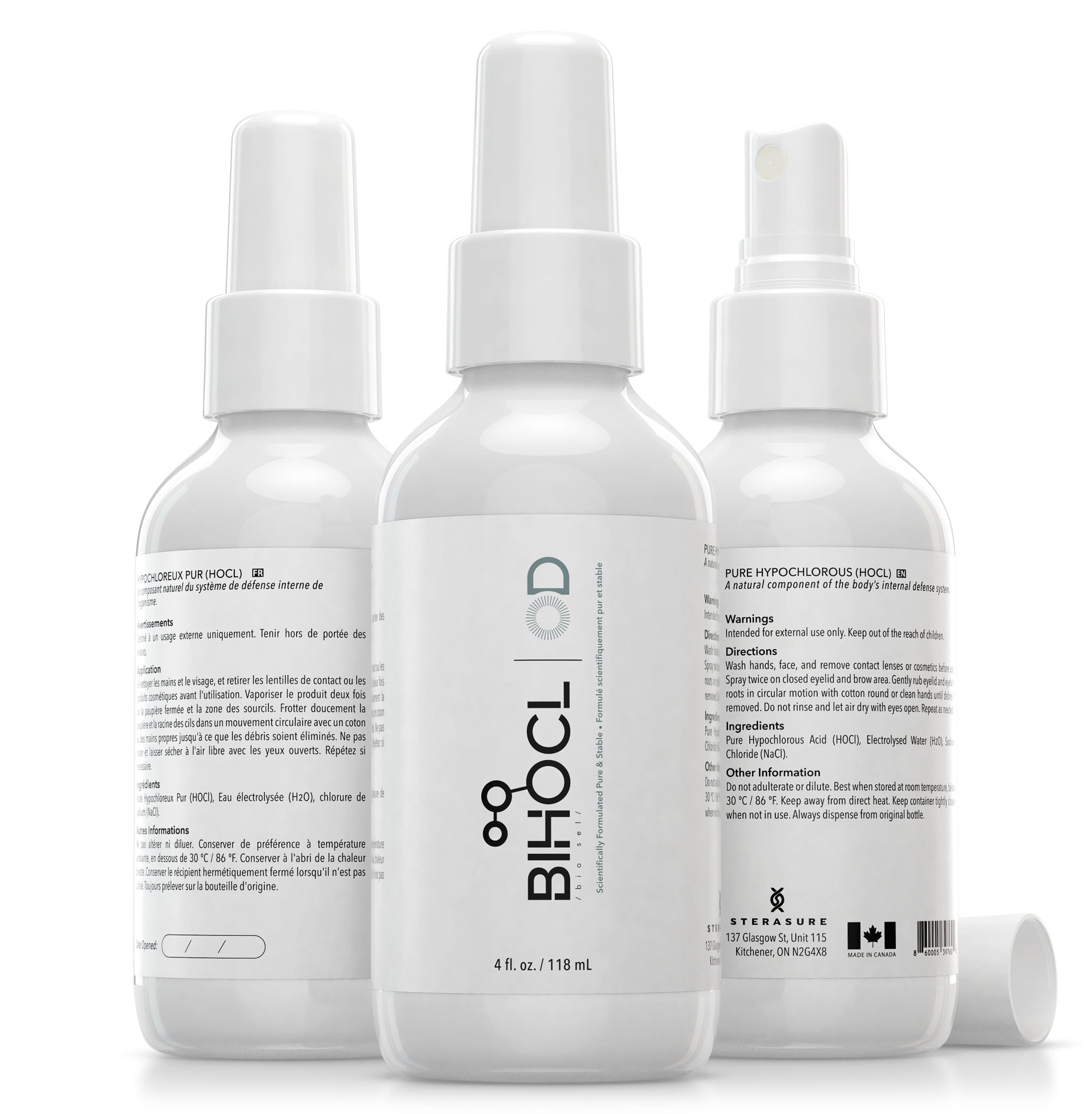 BIHOCL O.D. | Pure hypochlorous spray for optimal daily eyegiene – Biomiq